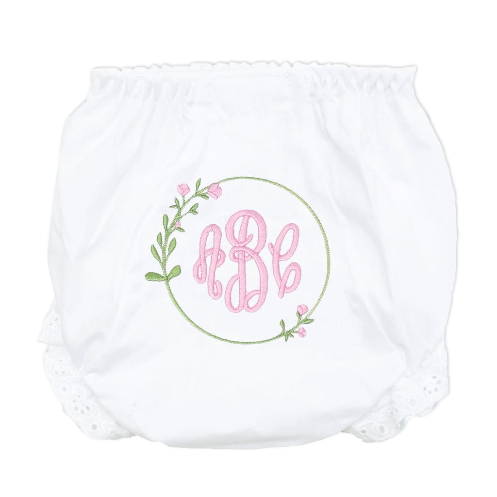 Floral Vine Personalized Bloomers – Miss Monogram