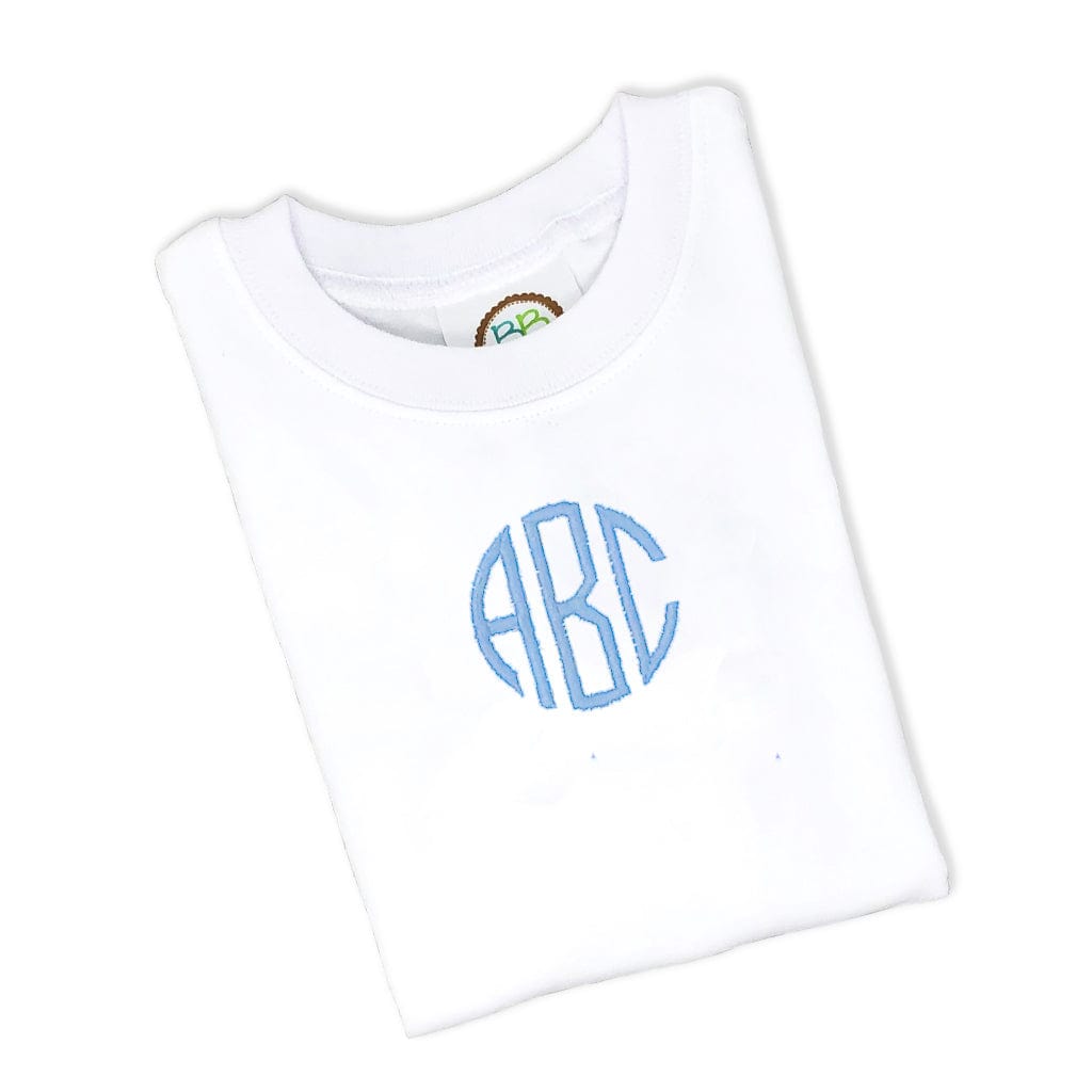 Boys Monogrammed Shirt, Any Monogram Color